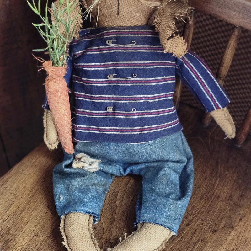 Primitive Burlap - Etsy