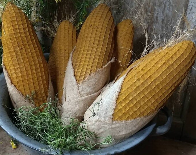 Primitive Corn, Bowl Fillers, Harvest Decor, Corn Bowl Fillers, Corn on ...