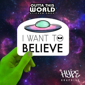 Outta This World Sticker Bundle - Set of 9 - Etsy