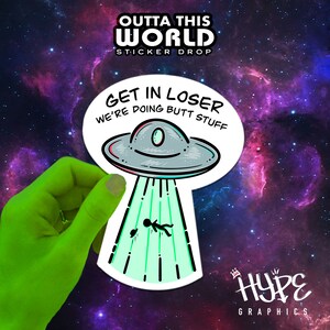 Outta This World Sticker Bundle - Set of 9 - Etsy