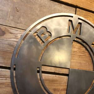 BMW Garage Car Sign Oil Can Gas Pump Series 5 Vintage Car 3 Motorcycle ...