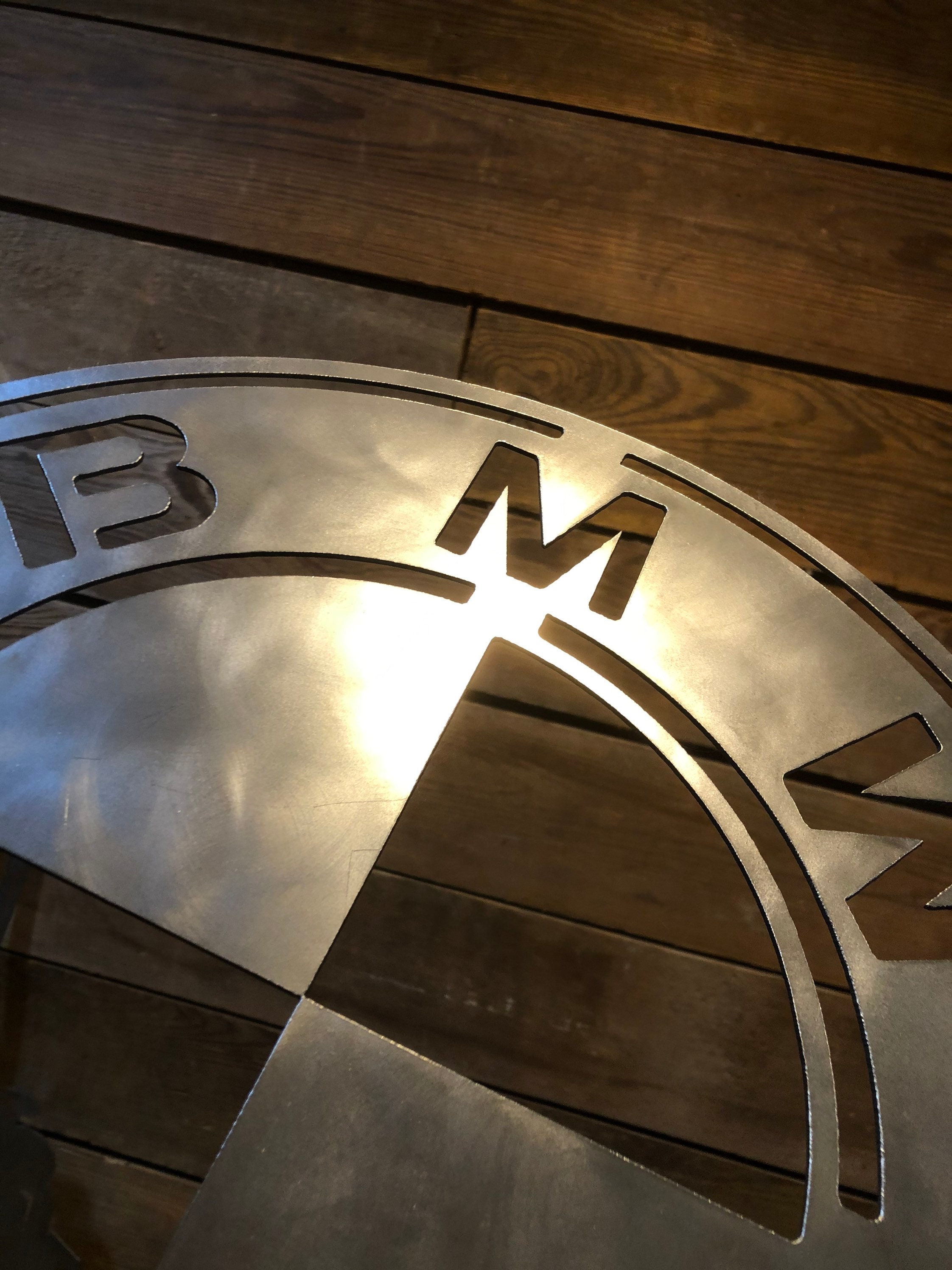 BMW Garage Car Sign Oil Can Gas Pump Series 5 Vintage Car 3 Motorcycle ...