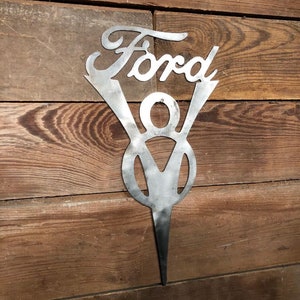 Ford V8 Engine Sign Model T Rat Rod Hot Garage Antique Vintage Style - Etsy
