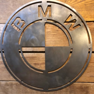 BMW Garage Car Sign Oil Can Gas Pump Series 5 Vintage Car 3 Motorcycle ...