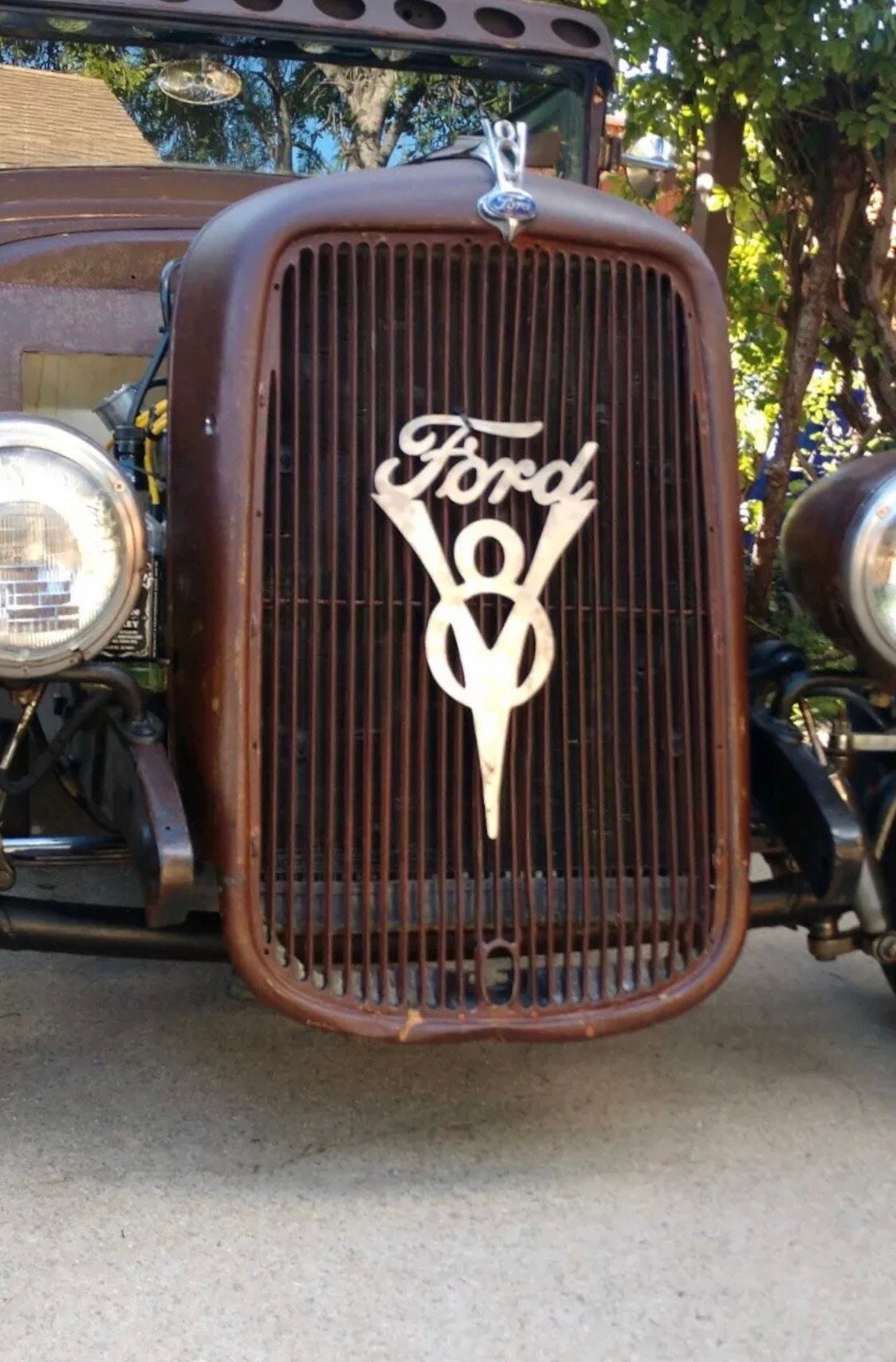Ford V8 Engine Sign Model T Rat Rod Hot Garage Antique Vintage Style - Etsy