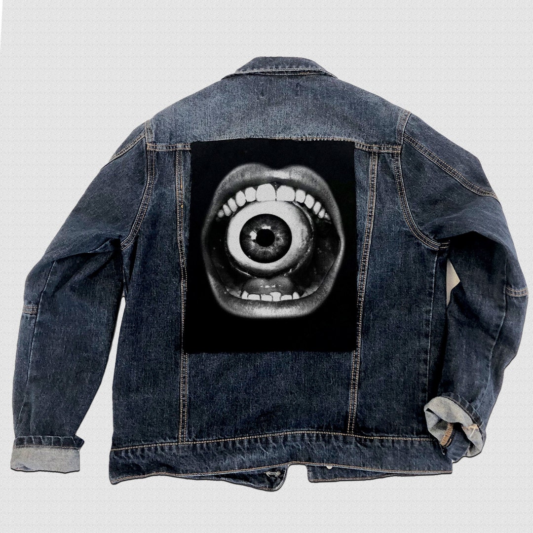 Eye Punk Back Patches, Punk Patch, Sew on Patch, Patches for Jackets ...