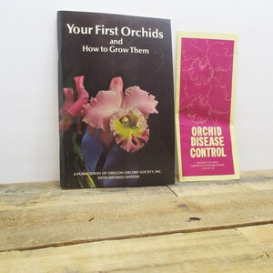 1970s Orchid Growing Book and Orchid Pamphlet - Great Gift for a ...