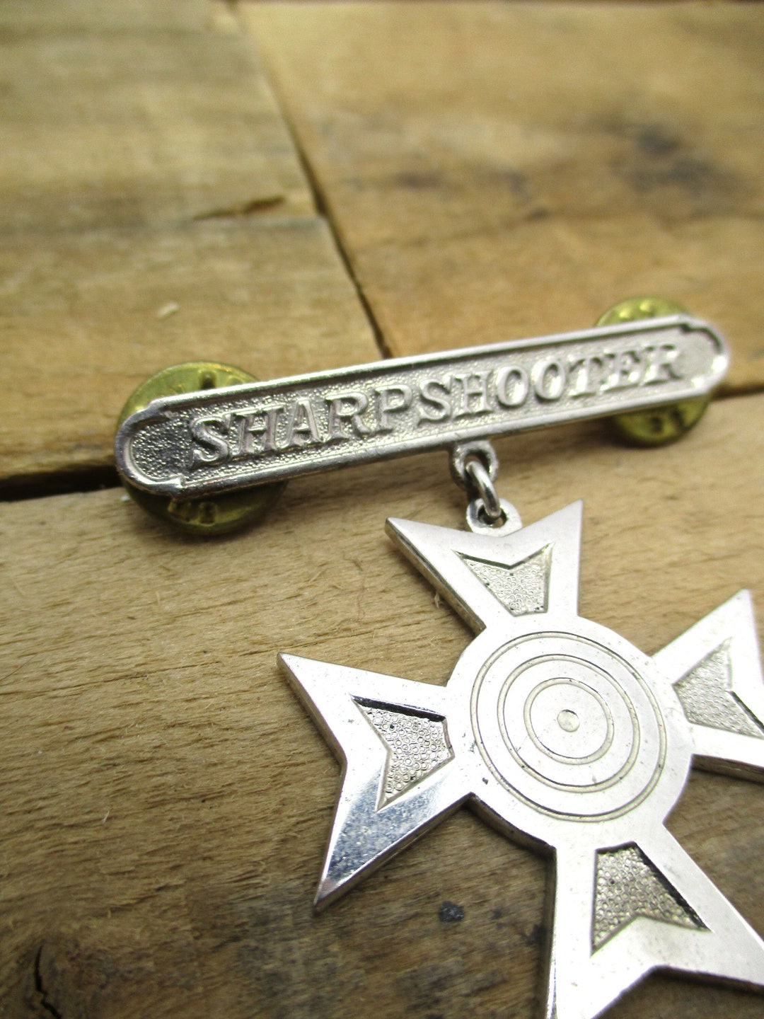 WWII Reproduction 'sharpshooter' Military Pin. - Etsy