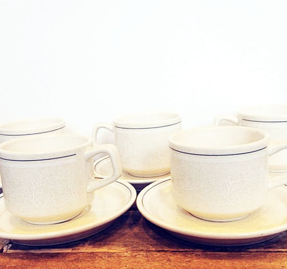 Lenox Temperware 'silhoutte' Pattern in Navy Blue and - Etsy