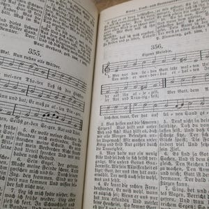 1907 German Hymnbook - Evangelisches Gesangbuch. - Etsy