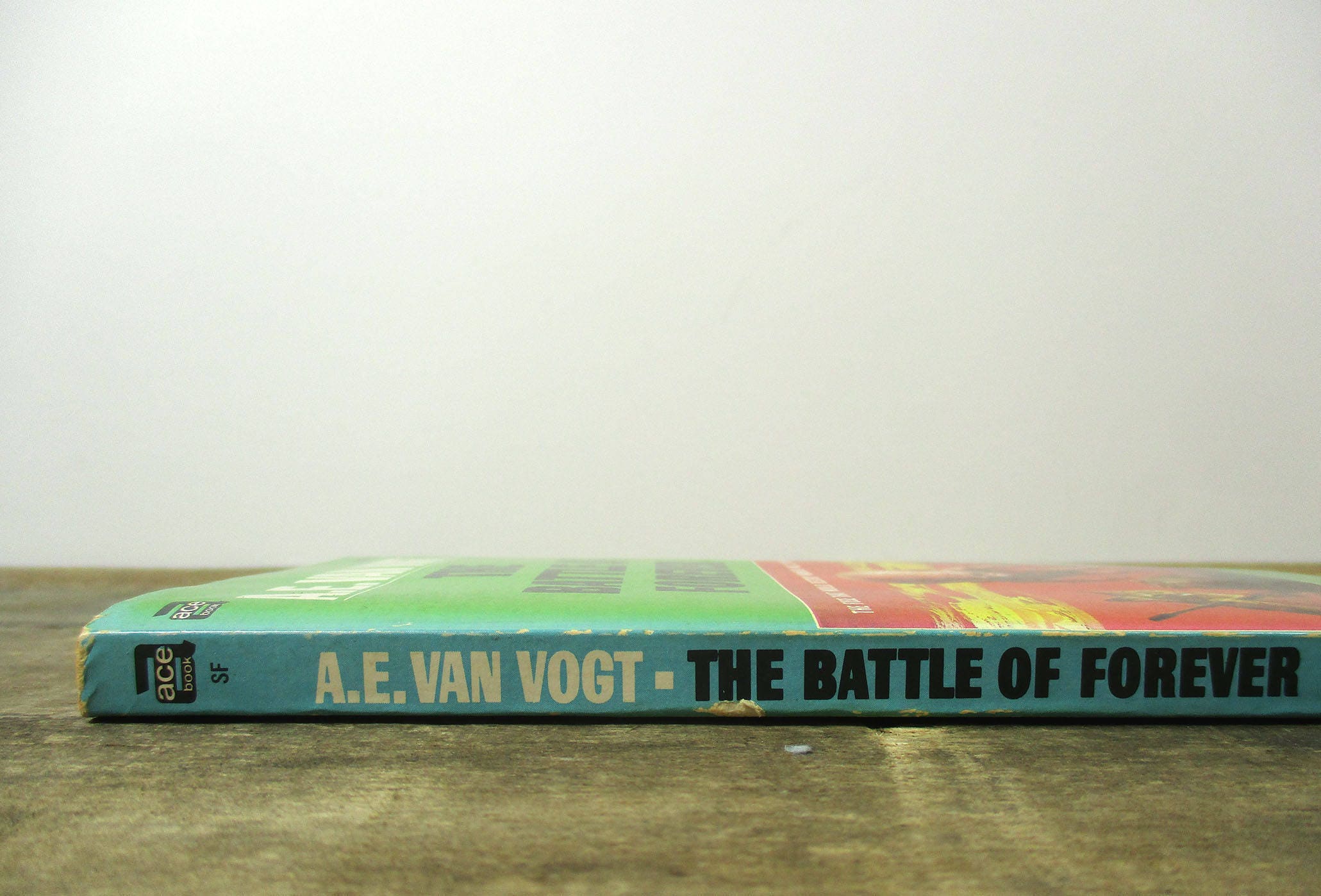 Pair of TWO Vintage A.E Van Vogt Books / Paperbacks. Lot of Vintage Sci ...