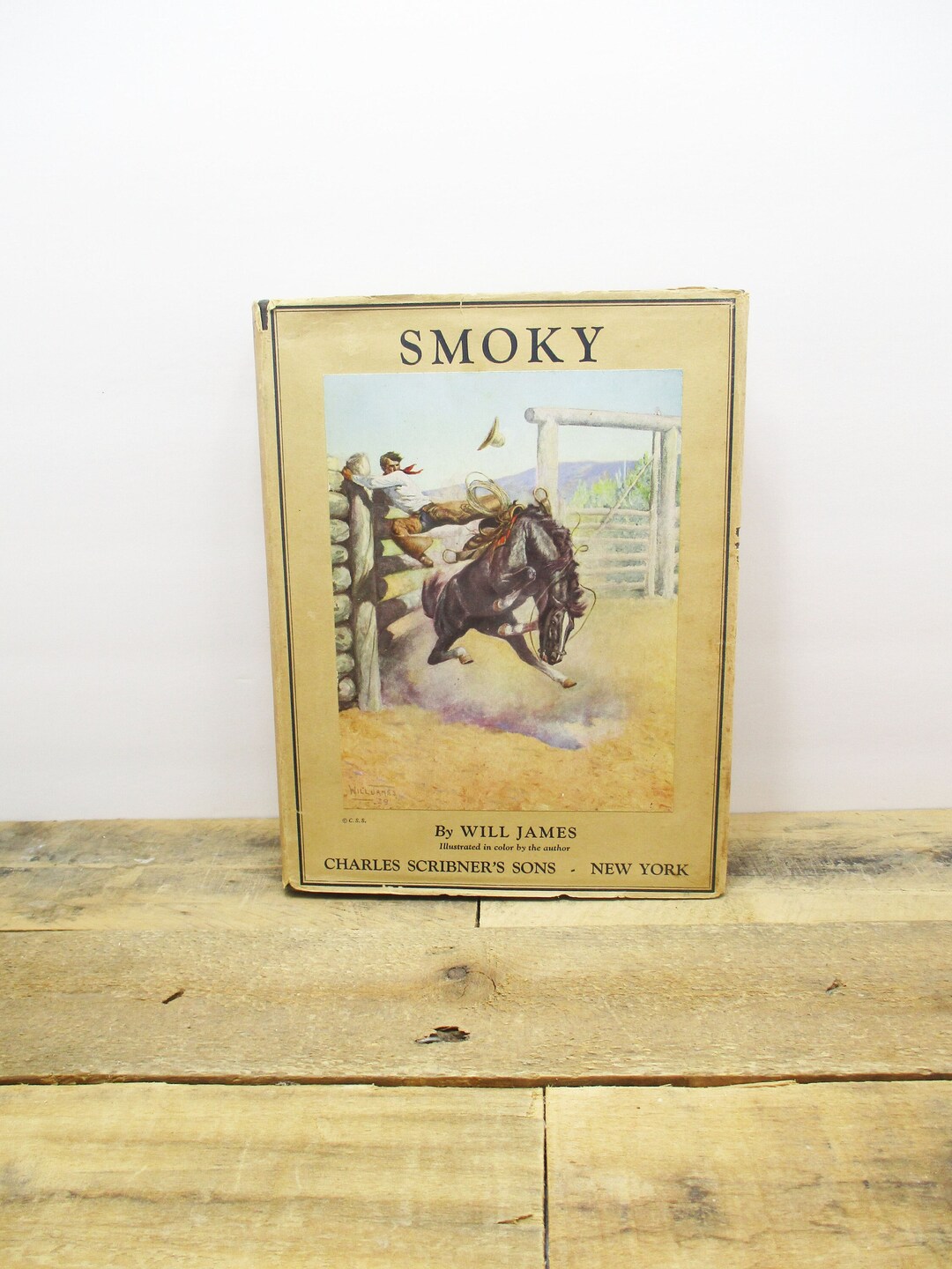 Rare First Edition - Smoky the Cow Horse by Will James. Illustrated ...