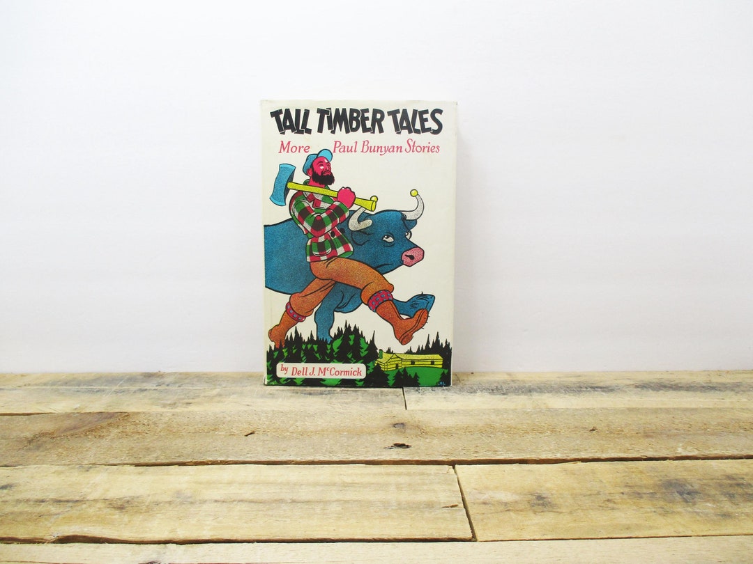 1968 Hardcover Ed - Tall Timber Tales by Dell J. Mccormick - Etsy