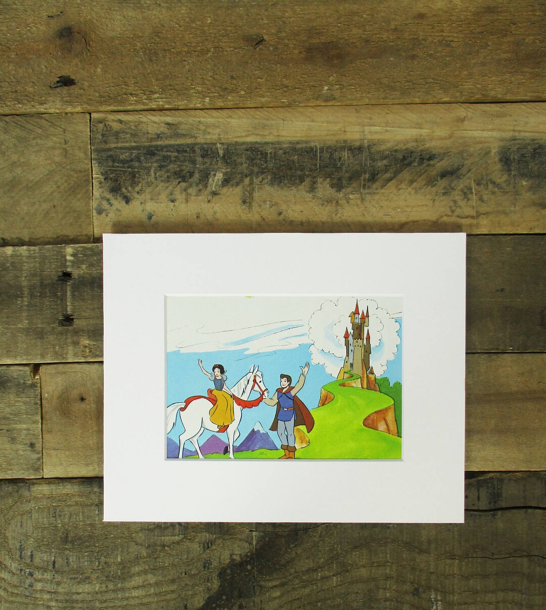 Vintage Snow White 8 X 10 Print. Perfect Vintage Children's Book ...