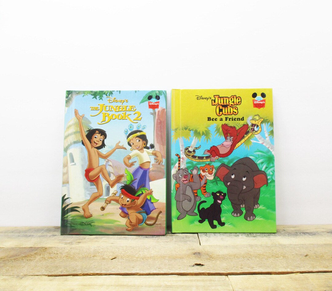 Vintage Jungle Book Spin Offs - Jungle Book 2 and Jungle Book: Bee a ...
