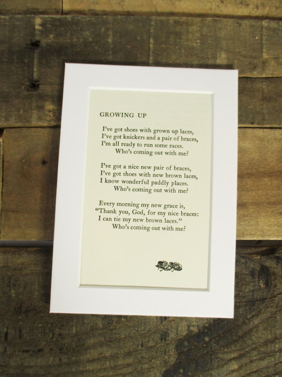 Kids Growing Up Poem