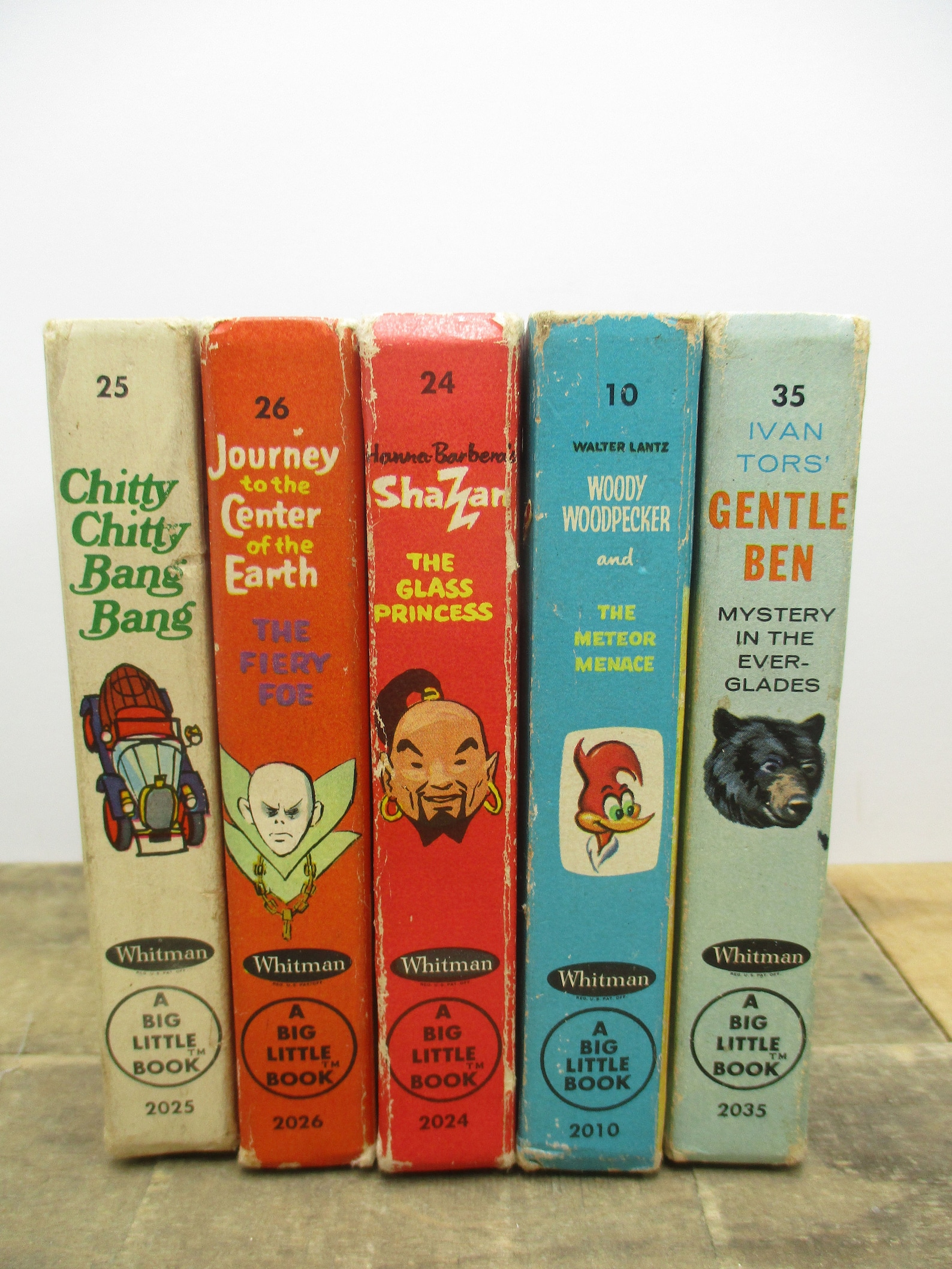 Lot of FIVE Little Big Books 5 Mini Books From the 1960s and - Etsy