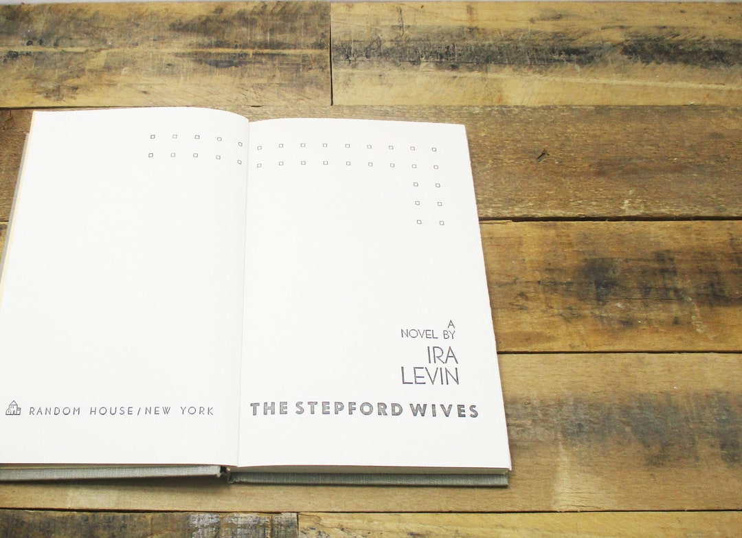 1972 - the Stepford Wives by Ira Levin - Hardcover - Etsy
