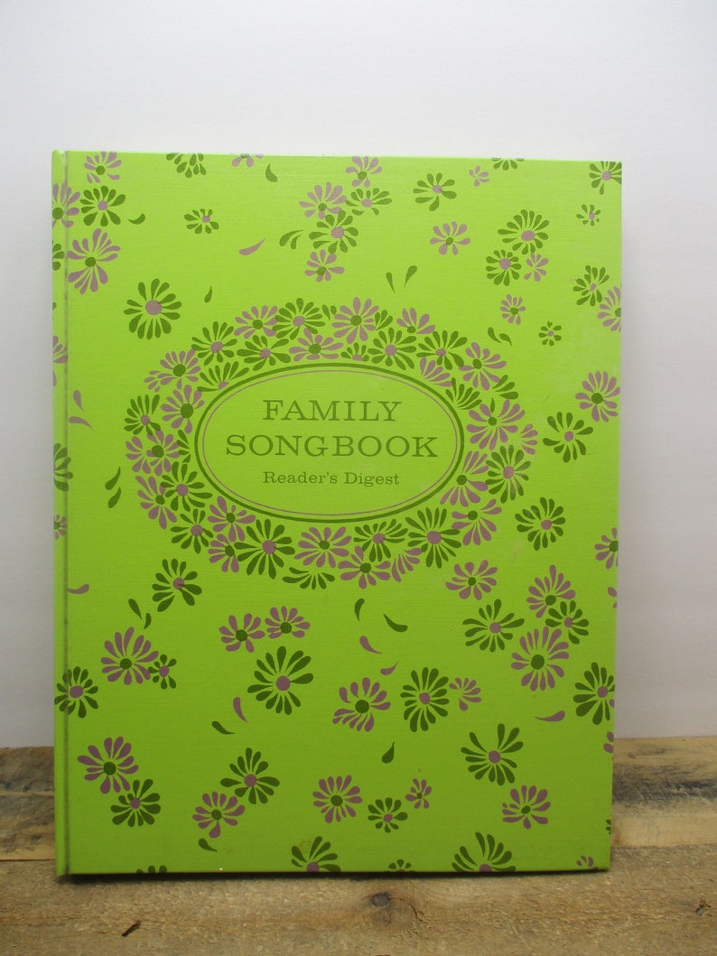 1969 Reader's Digest 'family Songbook'. Large Songbook With 124 Family ...