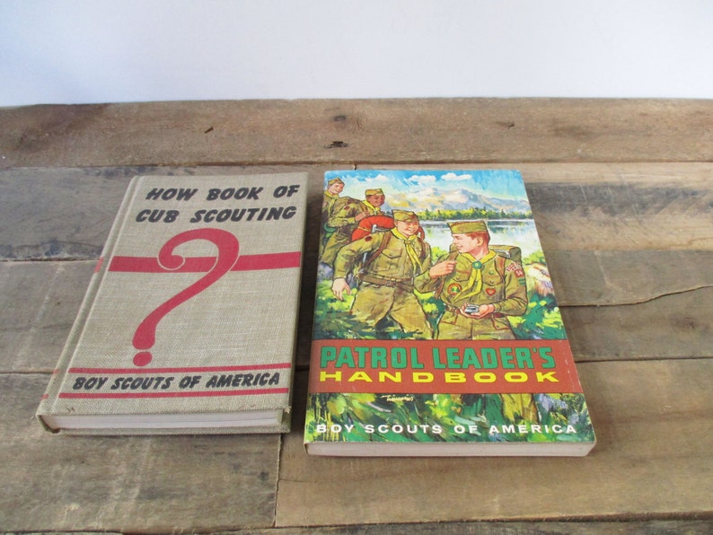 1950s Boy Scouts of America Books. 'how Book of Cub - Etsy