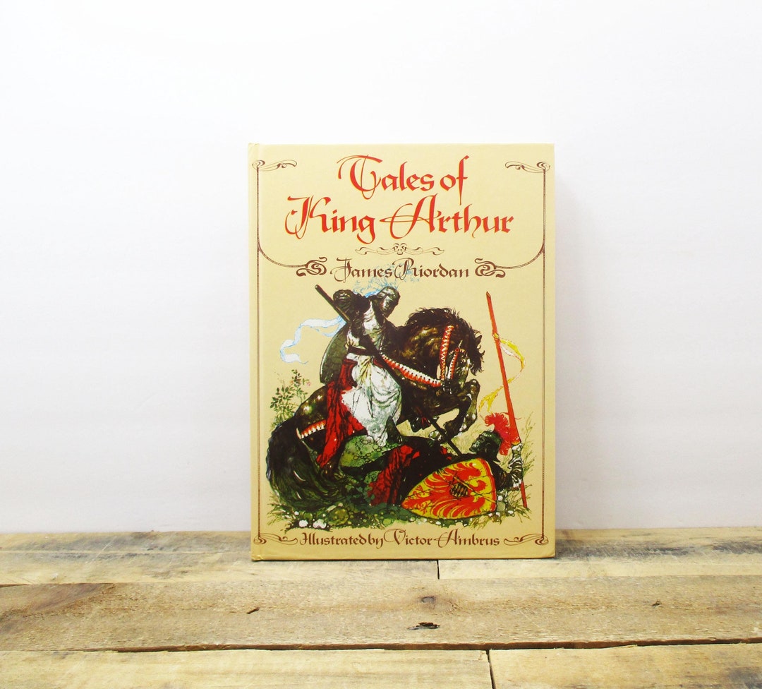 Tales of King Arthur by James Riordan - Large Vintage Hardcover Book - Etsy