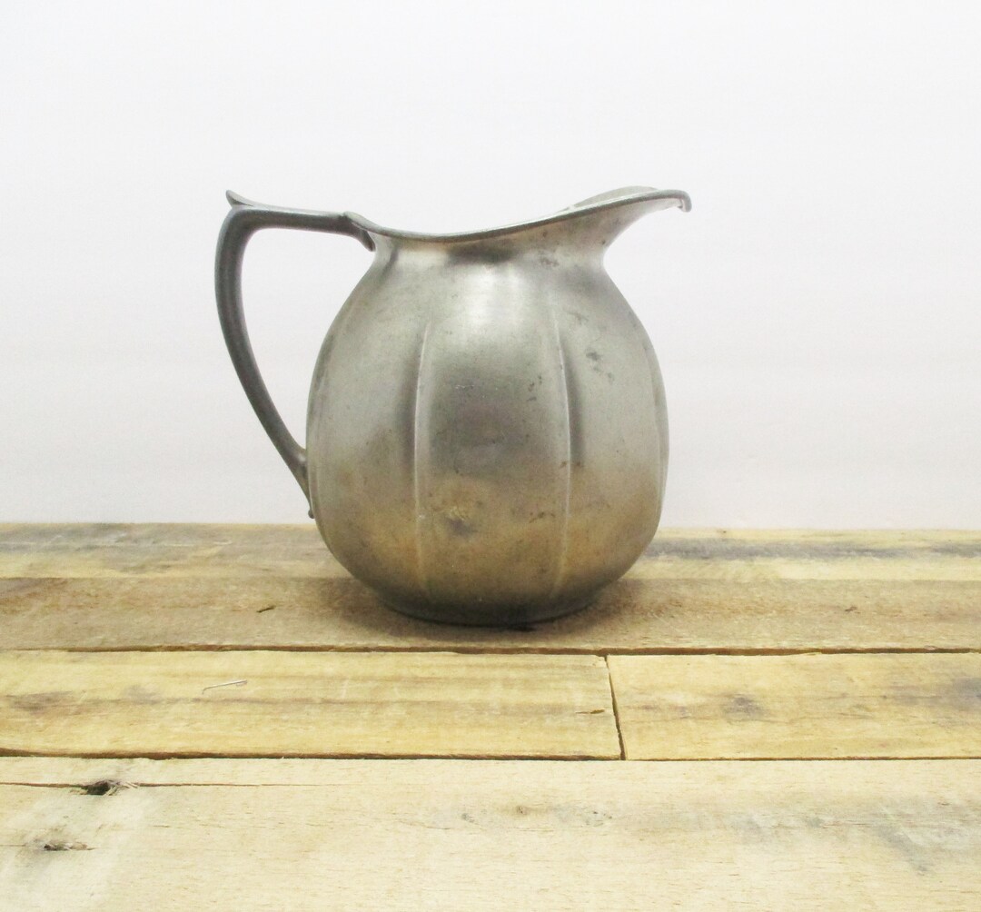 Antique 1930s Old Colony Pewter Pitcher - Holds 4 Pints - Etsy
