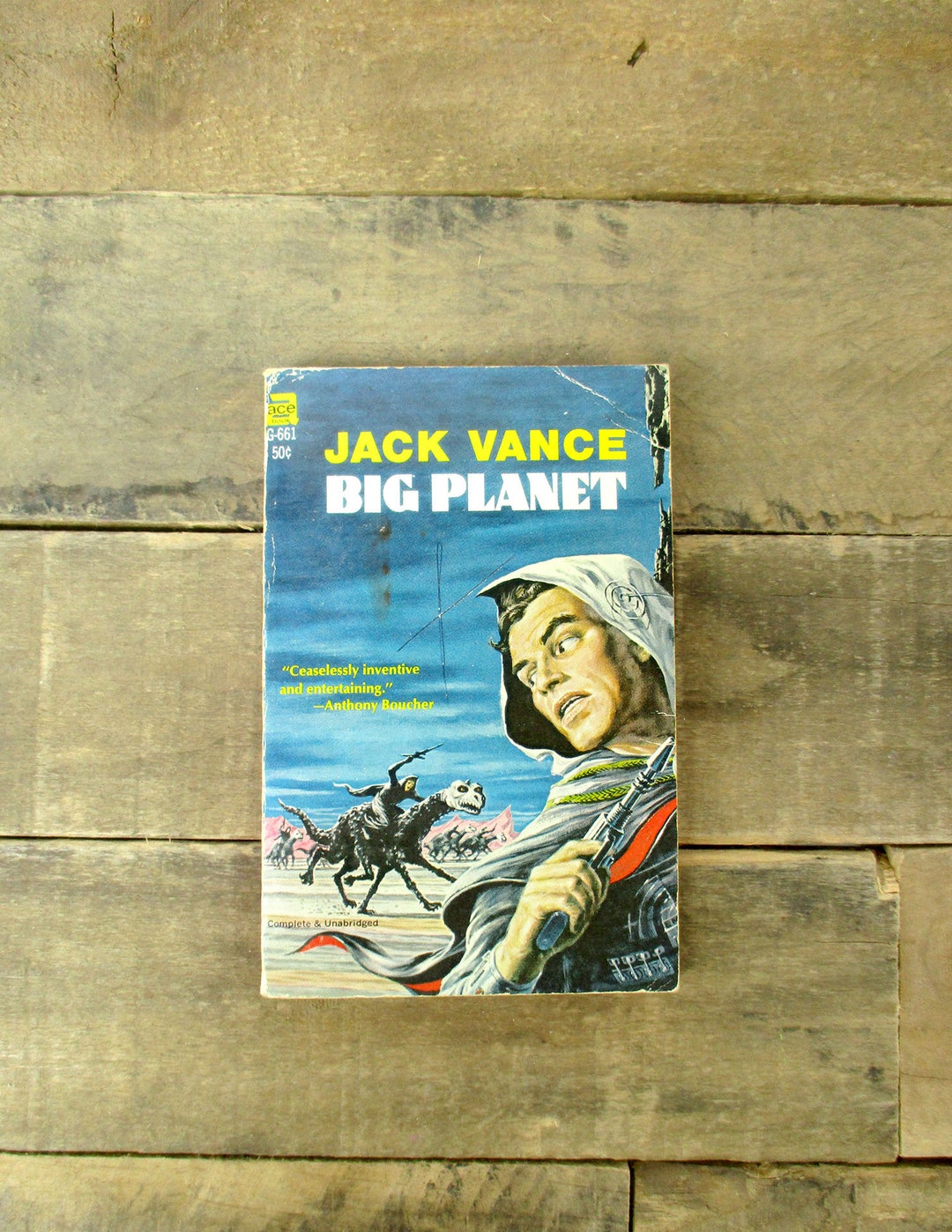 Big Planet by Jack Vance - 1957 Science Fiction Paperback, Published by ...