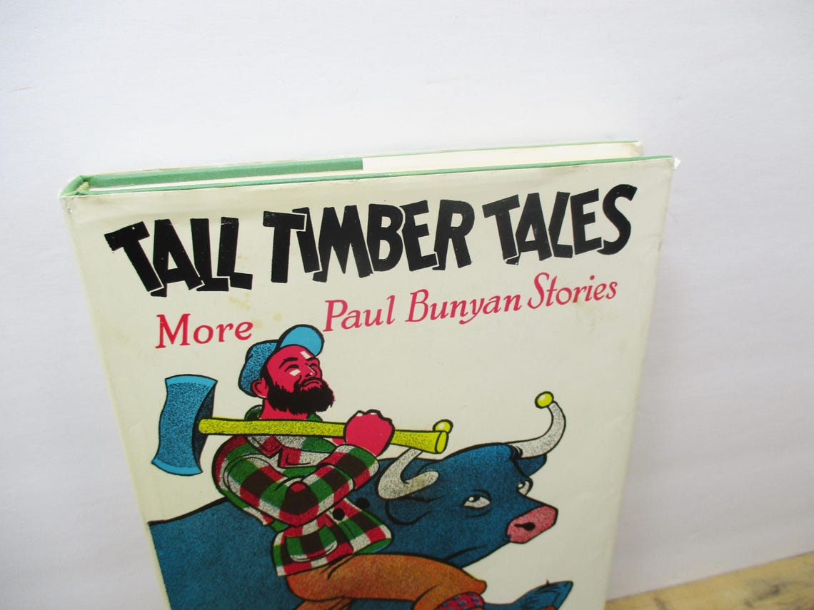 1968 Hardcover Ed - Tall Timber Tales by Dell J. Mccormick - Etsy
