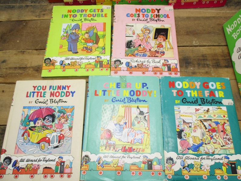 Choose a 1950's Noddy Book, by Enid Blyton -- Vintage / Mid-century UK ...