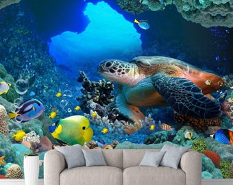 Underwater mural | Etsy
