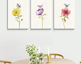 3 panel canvas | Etsy