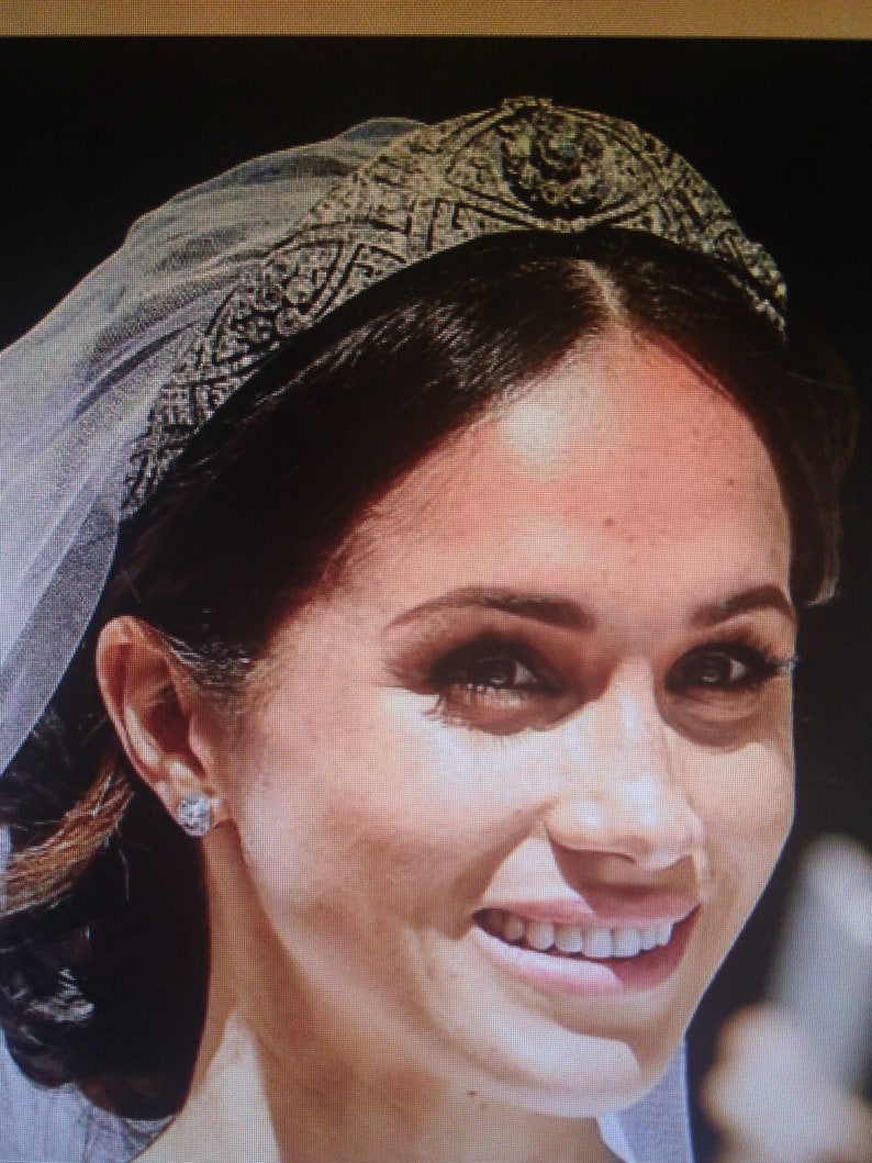 Meghan Markle Tiara Royal Wedding Tiara Crystal Rhinestone | Etsy