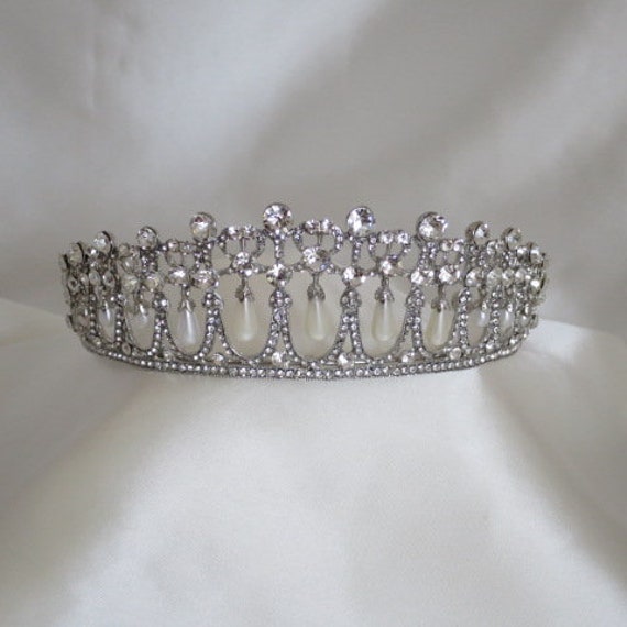 Princess Diana's Lovers Knot Tiara Royal Wedding Tiara - Etsy