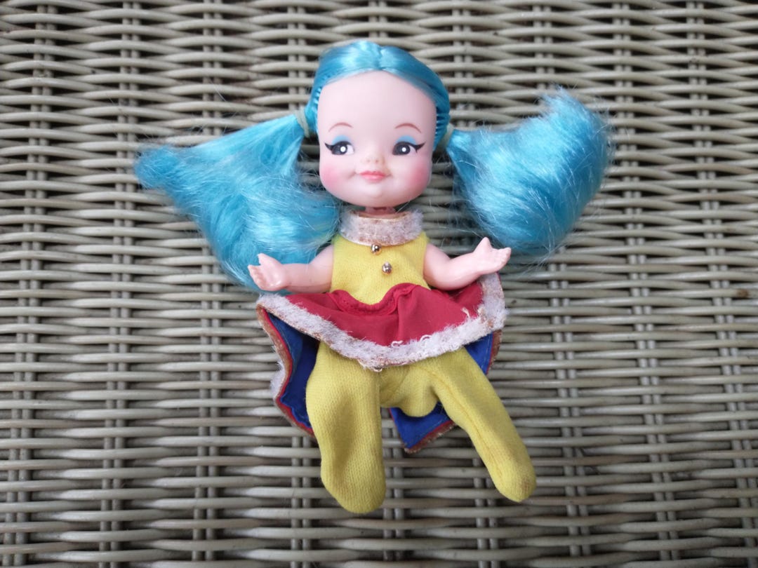 Sally Skater Finger Ding Doll 1969 by Remco Finger Puppet Vintage - Etsy