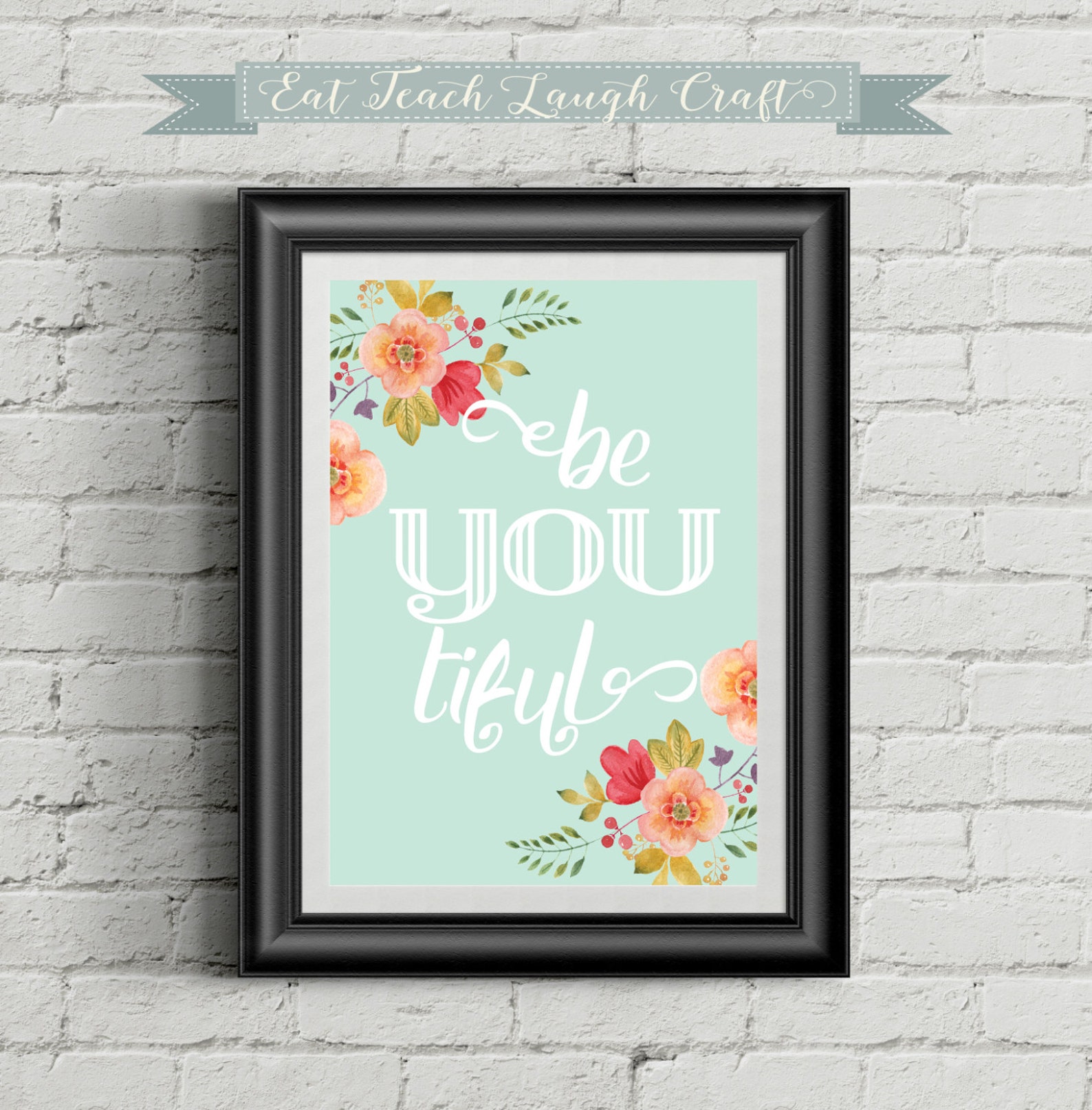 Beyoutiful Printable Quote Inspirational Quote - Etsy