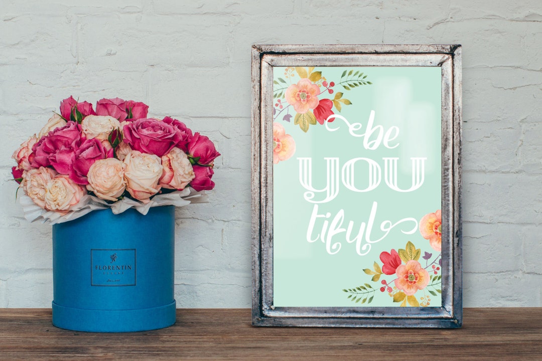 Beyoutiful Printable Quote Inspirational Quote Typography Print Modern ...