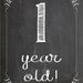 15 Printable Baby Milestone Chalkboard Signs - First Year Baby Signs ...