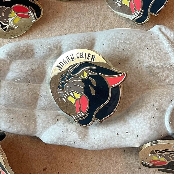 Big Cat Pin - Etsy