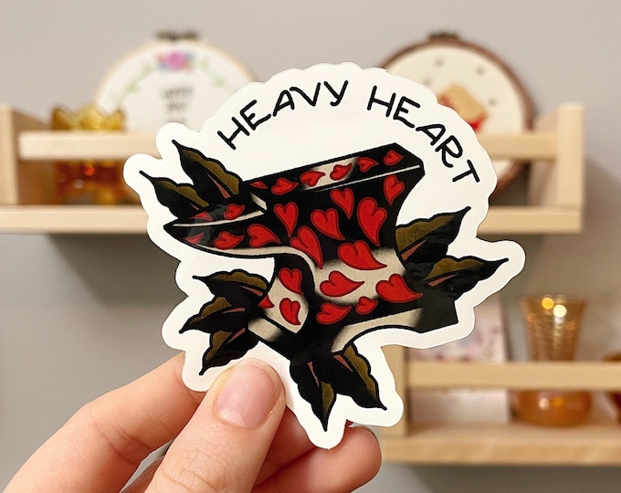 Anvil Sticker, Heart Tattoo Sticker, Love Tattoo Flash, Tattoo Flash ...