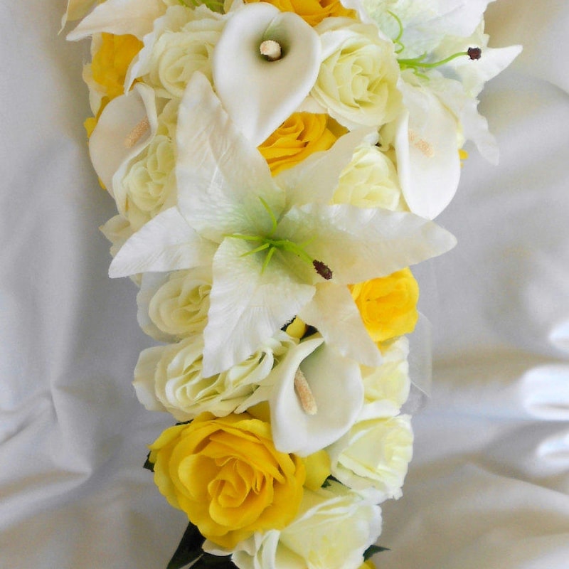 Bouquet Yellow Roses - Etsy