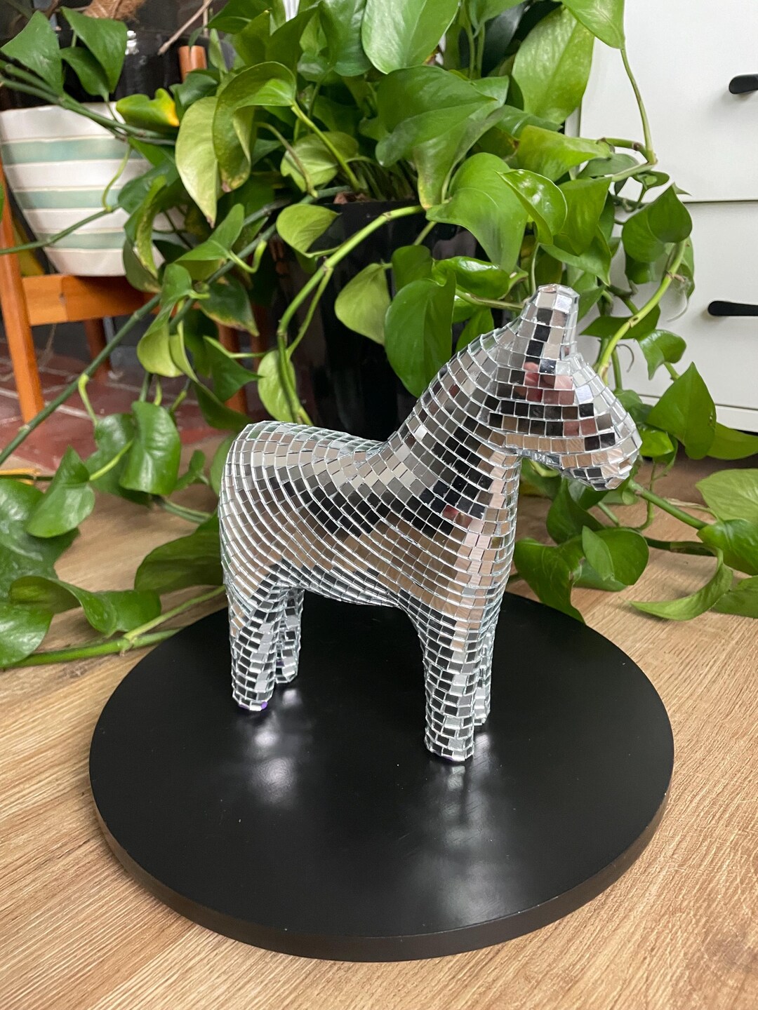 Disco Pony Figurine Home Accent - Etsy