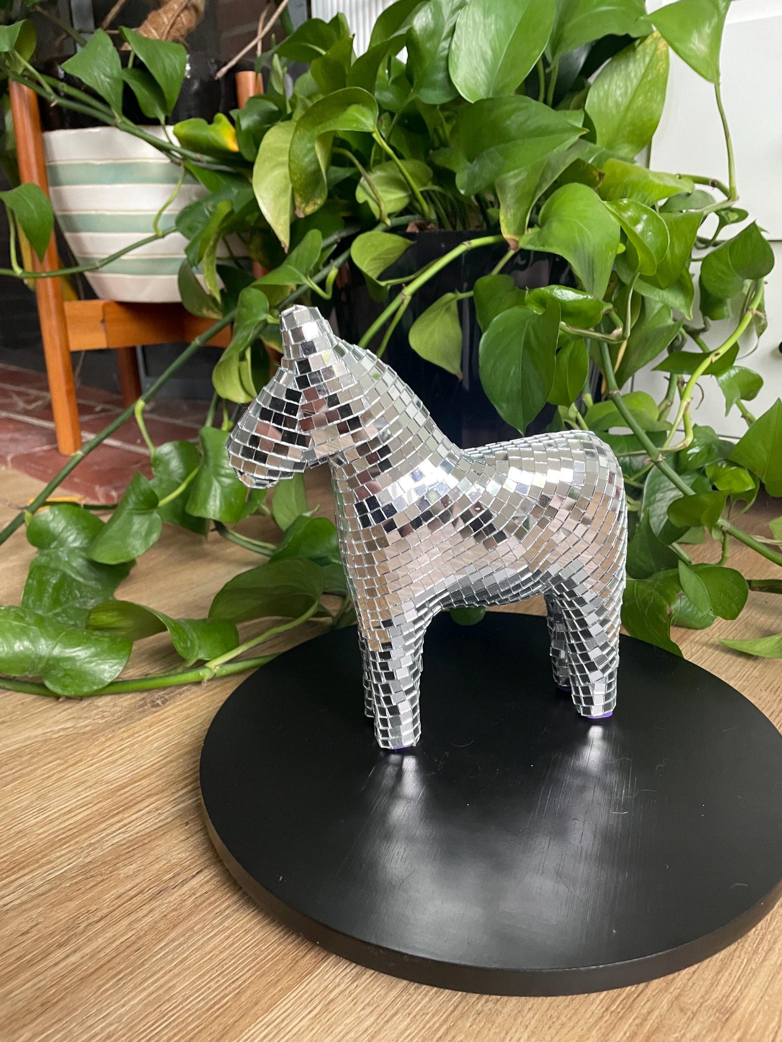 Disco Pony Figurine Home Accent - Etsy