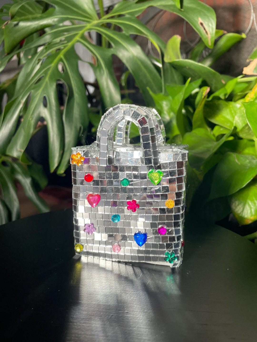 Funky Disco Purse Bud Vase or Office Supply Holder - Etsy