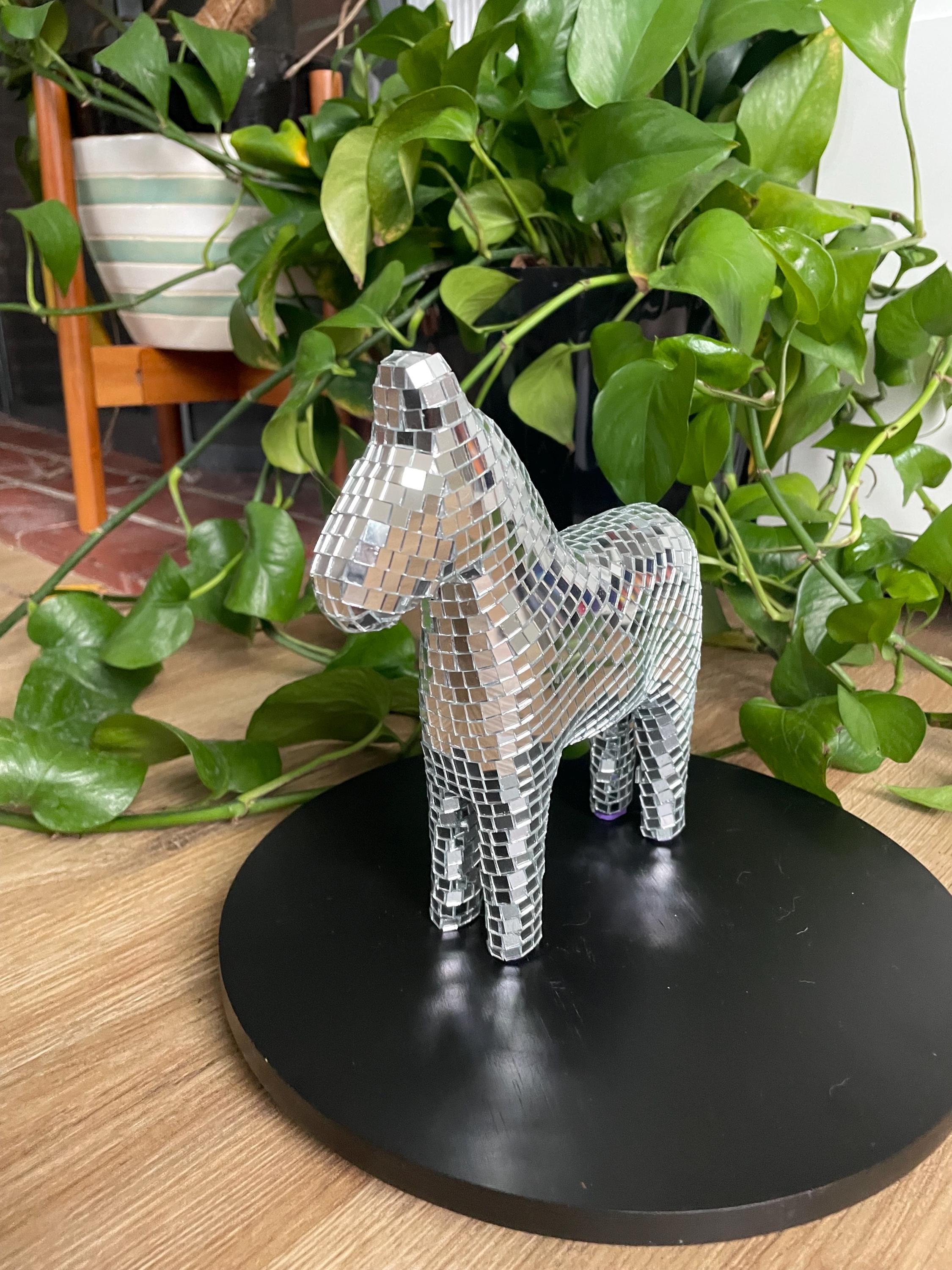 Disco Pony Figurine Home Accent - Etsy
