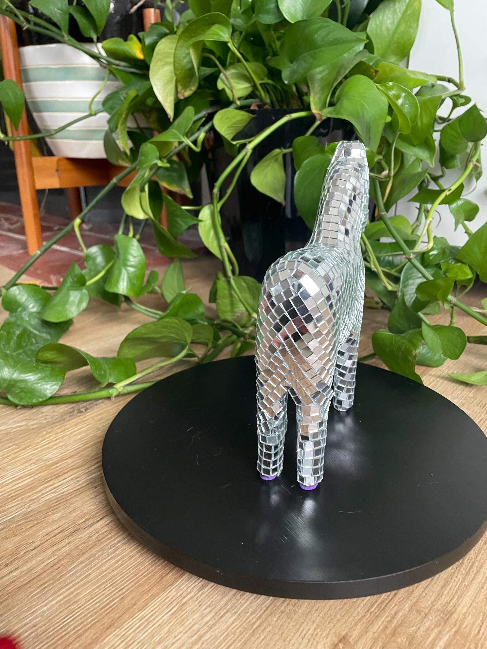 Disco Pony Figurine Home Accent - Etsy