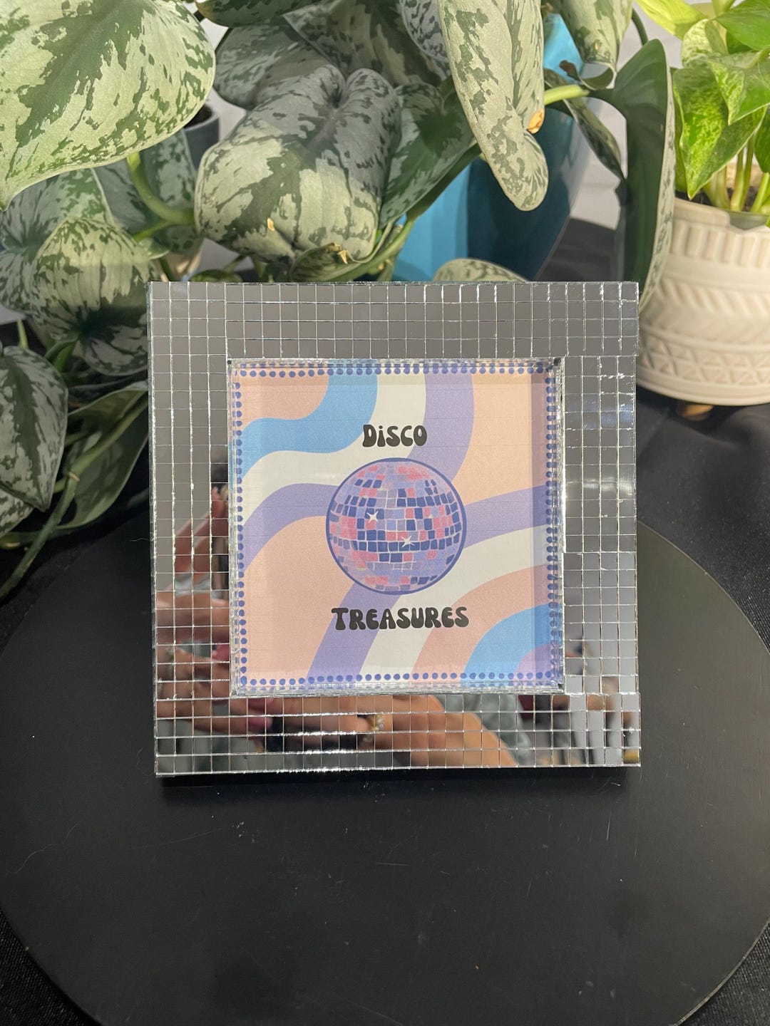 Disco Picture Frame - 4 X 4 Square Frame for 3.5 In. Photo - Etsy