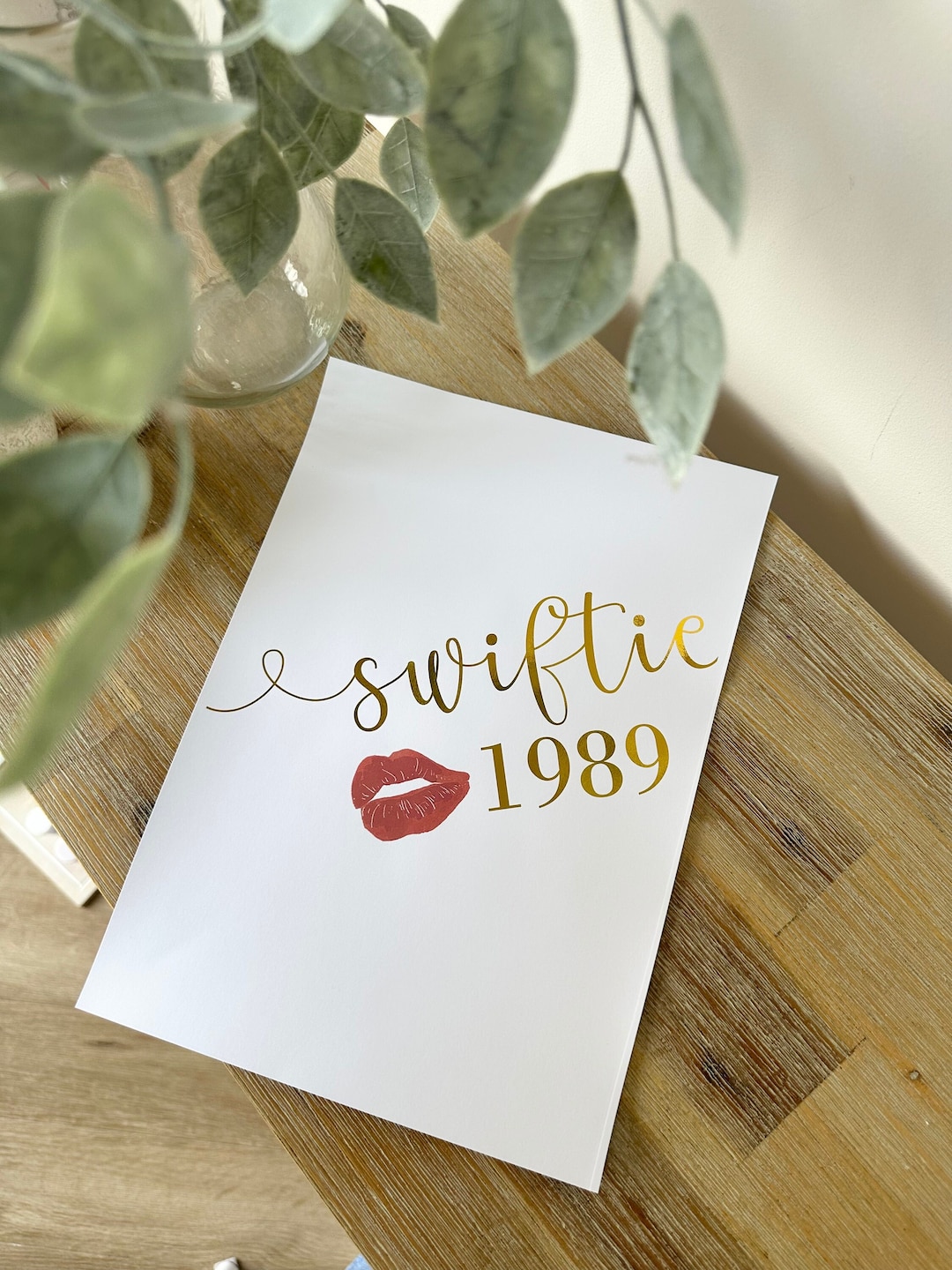 Swiftie Foil Print, Swiftie Print, Swiftie Fan Print, Swiftie Gift Idea ...