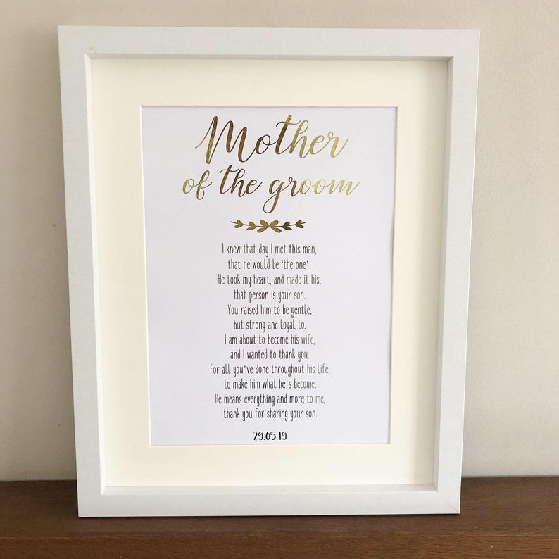 Father of the Bride Print Father of the Bride Foil Print - Etsy