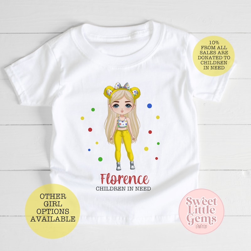 Pudsey Bear Clothing - Etsy UK