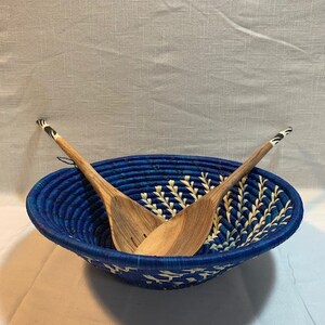 Royal Blue and Natural- 1 Each - Etsy